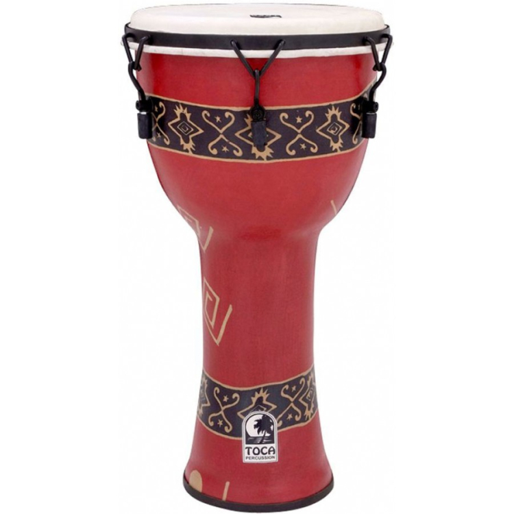 Джембе TOCA SFDMX-12RP 9"х16,5" Bali Red купить на официальном сайте ...